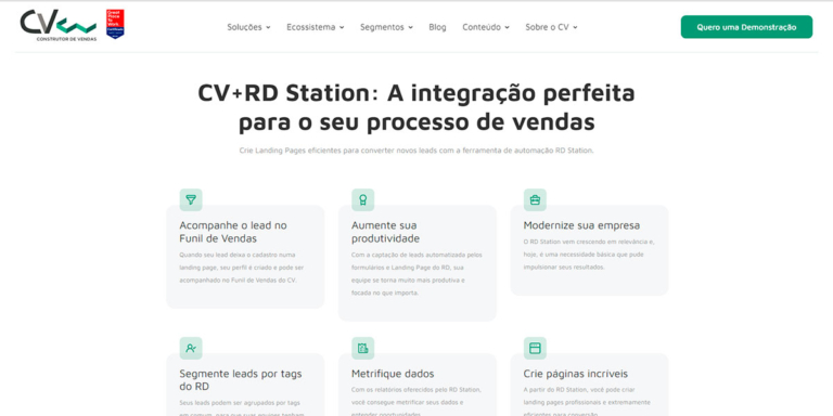 Como usar o RD Station para impulsionar seu CRM | CV CRM